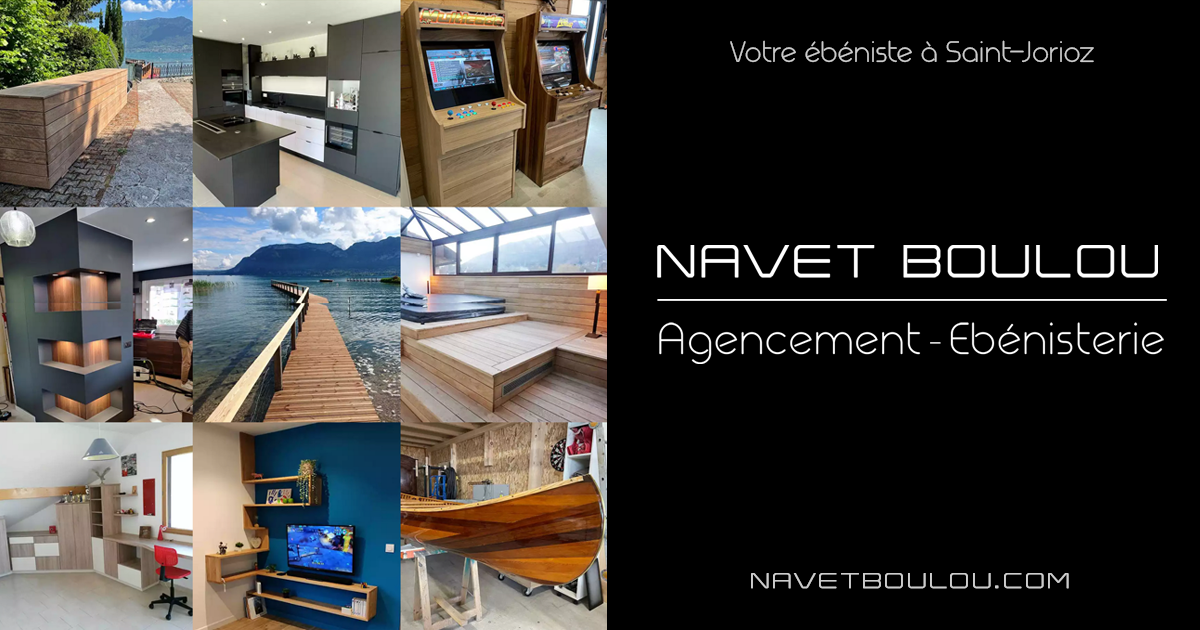 Réalisations en mobilier sur-mesure, ébénisterie, menuiserie & agencement - NAVET-BOULOU (Saint ...